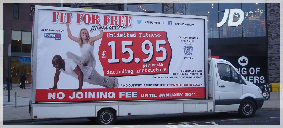 Mobile Billboard Advertising Vehicles | West Yorkshire Billboard ...