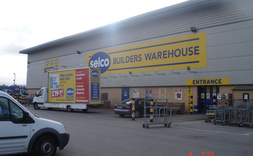 Selco Builders Warehouse - Mobile Billboard Advertising Vehicle