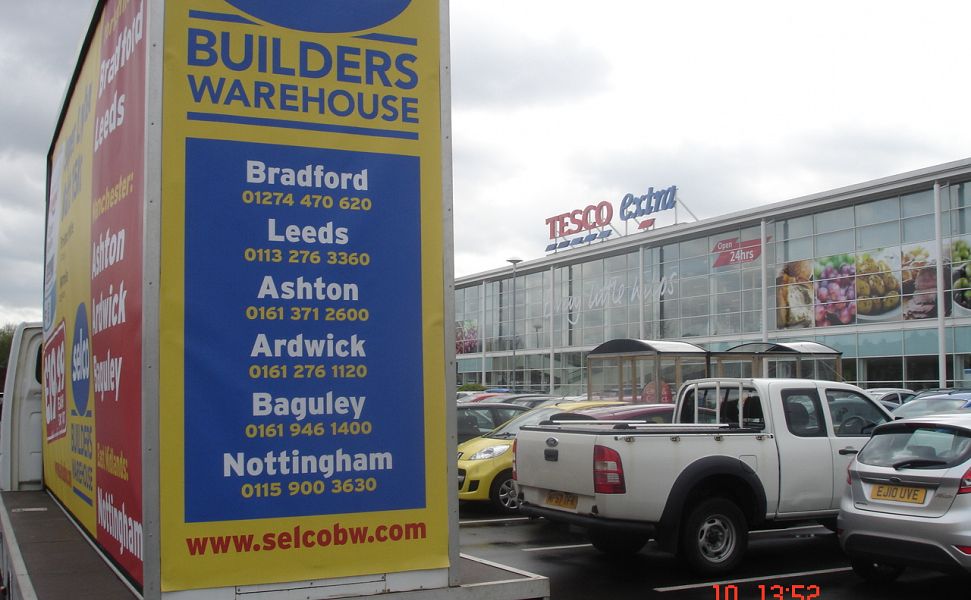 Selco Builders Warehouse - Mobile Billboard Advertising Vehicle
